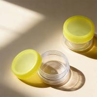 China HOT Sale Cosmetic Container 10g 15g  Custom Color PS Plastic Eye Face Mini Body Cream Jar for sale