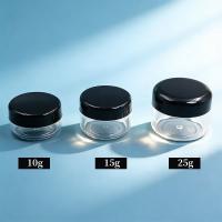 China Personal Cosmetic Cream Jar 10g 15g 25g Plastic PP Cream Jar for sale