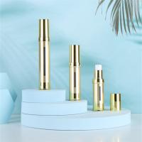China China Supplier Silver Luxury Plastic Cosmetic Bottle 15ml 30ml 50ml Empty Airless Plastic Serum Pump Dispenser by Kinpack for sale