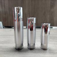China Factory Wholesale 15ml 20ml 30ml Silver Plastic Cosmetic Lotion Pump Airless Bottle for Skin Care Packaging for sale