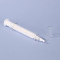 China Luxury PS PP Airless Cosmetic Syringe Pump Bottle 5ml 10ml 20ml Syringe Cosmetic For Eye Cream Serum Packaging for sale