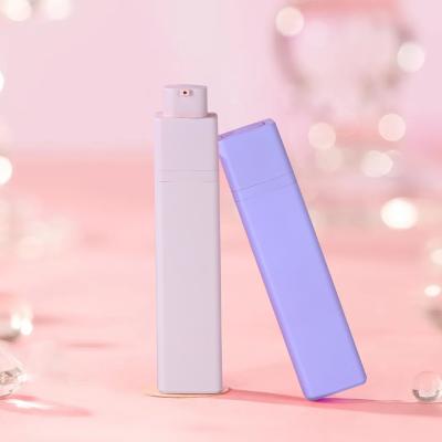China Classy 15ml 30ml 50ml Skincare Products Set Square Airless Bottle Rotary Head PP Pump Sprayer Sealing Cosmetic Packaging for sale