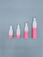 China 15ml-50ml Refillable Airless Pump Serum Lotion Bottle With AS/PP Cap Frosted PP Plastic Bottles For Skincare for sale