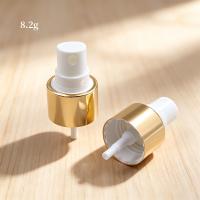 China 0.12ml Gold Aluminum-Plastic Pump Sprayer Perfume Mist  For Bottle Cosmetic Packaging 24/410 for sale