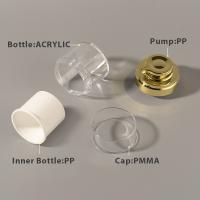 China Wholesale Factory  Hot Sale 50ml  Airless Pump Bottle for Personal Care High Quality Customized for sale
