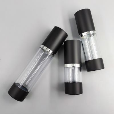China Hot Sale 15ml 30ml 50ml Airlesss Pump Bottle Wholesale Factory High Quality for Personal Care Plastic for sale