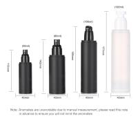 China Wholesale 120ml Matte PP Plastic Mist Spray Bottle with Cap with Brush for Face Cream Lotion Skin Care Serum for sale