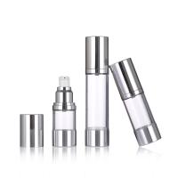 China Recommend 15ml 30ml 50ml Slim Airless Pump Bottle for Skin Care Packaging with Screen Printing Lotion & Serum for sale
