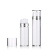 China White Color Airless Lotion Bottle with Pump 80ml 120ml Luxury Lotion Bottles for sale