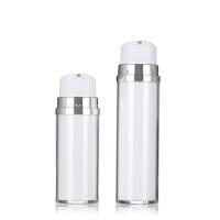 China White Color Airless Lotion Bottle with Pump 80ml 120ml Luxury Lotion Bottles for sale