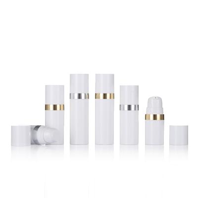 China High Quality Sample Small Bottles 15ml Sun Cosmetic Airless Bottle for Men for sale