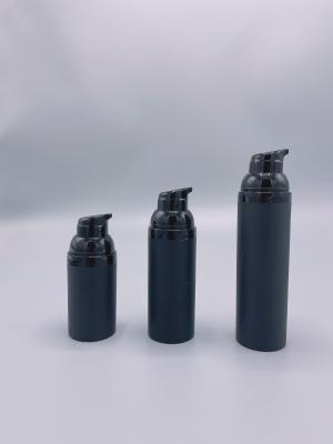China Custom Logo Airless Pump Bottle 50ml Low MOQ for Indie Skincare Startup Brands for sale