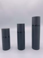 China Refillable Airless Pump Bottle 50ml PCR Recycled Plastic Green Skincare Packaging for sale