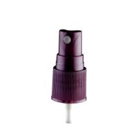 China Screw Micro Fine Mist Sprayer Ribbed Smooth Aluminum Closure for sale
