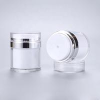 China Acrylic Airless Pump Cream Jar , Cosmetic Container Jar 50ml 50g For Lotion Packaging for sale