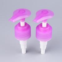 China 1.8cc Shampoo Pink Lotion Pump UV Coated Screw Up Down Lock for sale