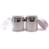 China 1oz 4oz Airless Pump Cream Jar ,  Acrylic Cosmetic Jar for skincare Packaging for sale