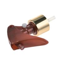 China Aluminum Fine Mist Trigger Sprayer Non Spill Gold Silver color for sale