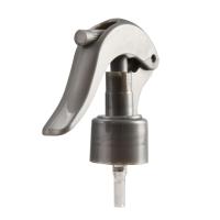 China Ribbed Collar Mini Spray Pump Trigger For Spray Bottle With Lock Button for sale
