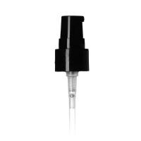 China Black Smooth Plastic Treatment Pump Top 20-410 OEM ODM For 1oz Round Bottle for sale
