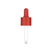 China 20mm Round Clear Glass Dropper Cosmetic For Glass Bottle OEM for sale
