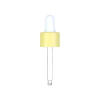 China 20mm Round Clear Glass Dropper Cosmetic For Glass Bottle OEM for sale