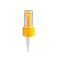 China Yellow Ribbed Fine Mist Sprayer OEM ODM Non Spill For Bottle for sale