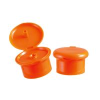 China Aluminum Plastic Flip Top Cap 24/410 28/410 for alcohol based hand rubs for sale