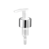 China Aluminum Lotion Spray Pump With Metal Closure 24/410 28/410 for sale