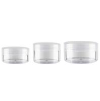 China Colorful Plastic Cosmetic Jars For Cream Lotion Packing 5g 10g 15g for sale