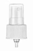 China Black white Perfume Mist Sprayer 28/410 0.12ml Plastic PP material for sale
