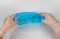 China MDR CE Anti Bacterial Disposable Medical Doctor Cap With Elastic Rubber At Back for sale