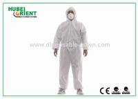 China Comfortable Disposable Protective Clothing Coverall Waterproof Anti-Bacterial for sale