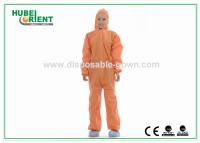China Disposable Protective Coverall With Hood Custom Size Waterproof Unisex MP/SMS Coverall for sale