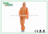 China Dustproof Disposable Protective Coverall With Hood for sale