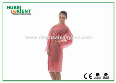 China Breathable Anti-Static Disposable use Lab Coat With Snaps Dust-proof Work-use lab coat for sale
