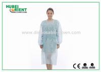 China Professional Waterproof Disposable Medical Isolation Gowns For Hospital And Doctors Use for sale