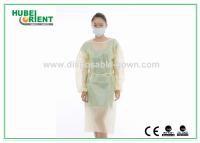 China Eco Friendly Breathable SMS Disposable Surgical Scrubs with Elastic Wrist for sale