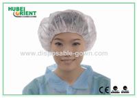 China 25gsm Single Elastic Polypropylene Nonwoven Disposable Head Cover for sale