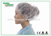 China PP Nonwoven Colorful Disposable Scrub Caps / Mens Surgical Caps for sale