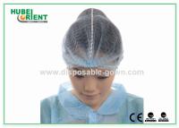 China OEM Polypropylene Disposable Head Cap Single / Double Elastic 19
