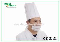 China Adjustable Disposable Chef Hat Disposable Surgical Caps PP 50 Gsm for sale