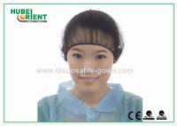 China Ventilate Non Irritating Nylon Disposable Hairnet for sale