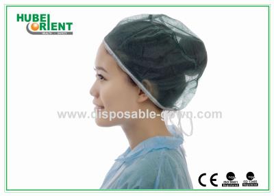 China Anti Dust Single Use Medical Bouffant Hair Cover With Back Tie for sale