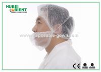 China Breathable Disposable Nonwoven Beard Cover With Single Elastic For Barber Shop for sale