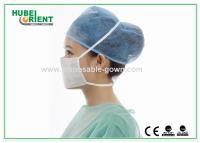 China Dust Proof Adjustable Nose Clamp Disposable 3 Ply Face Mask for sale