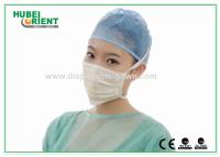 China Dust Proof Adjustable Nose Clamp Disposable 3 Ply Face Mask for sale