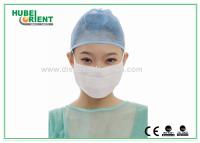 China Single Use 3 Ply Meltblown Nonwoven Medical Tie On Face Mask for sale
