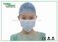 China UKCA 3 Ply Disposable Medical Tie On Face Mask 17.5x9.5cm for sale