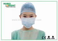 China Odorless Meltblown Nonwoven Disposable Medical Face Mask With Earloop for sale